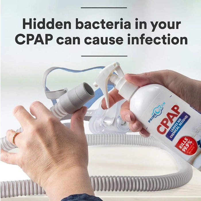 Clean & Sanitize Your CPAP Mask & Hoses in Seconds- PrimeClean® CPAP ...