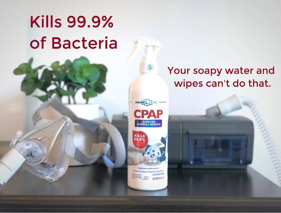 Clean & Sanitize Your CPAP Mask & Hoses in Seconds- PrimeClean® CPAP ...